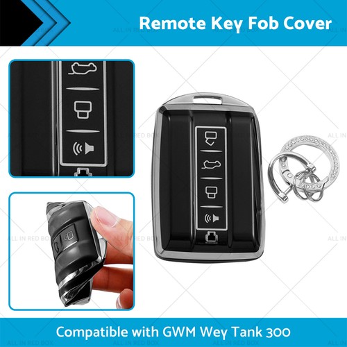 Car Remote Key Fob Case TPU Cover Suitable For Great Wall GWM WEY TANK ...