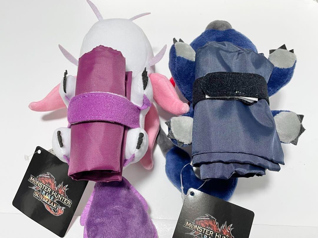 Monster Hunter Rise Sunbreak Eco Bag With Plush Nargacuga Mizutsune Set ...