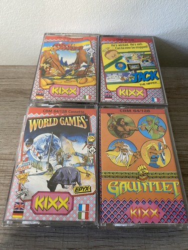 4 KIXX Commodore 64 C64 128 Rare Bundle Games | eBay UK