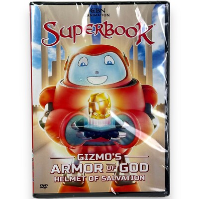 CBN Animation Dvd Superbook Gizmo’s Armor of God Helmet of Salvation | eBay