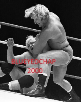 NICK BOCKWINKEL VS RAY STEVENS WRESTLER 8 X 10 WRESTLING PHOTO AWA NWA ...
