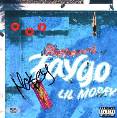 Lil Mosey Signed Autographed 8x8 Photo “Blueberry Faygo” PSA/DNA ...