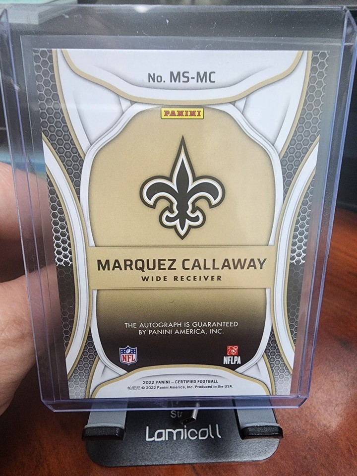 2022 Certified Marquez Callaway Mirror Signatures Blue Auto #11/25 ...