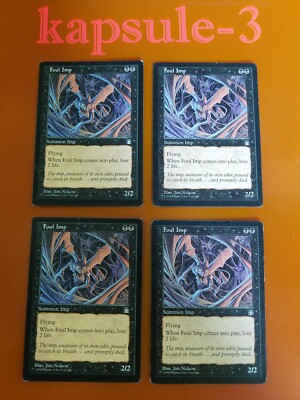 4x Foul Imp | Stronghold | MTG Magic Cards | eBay