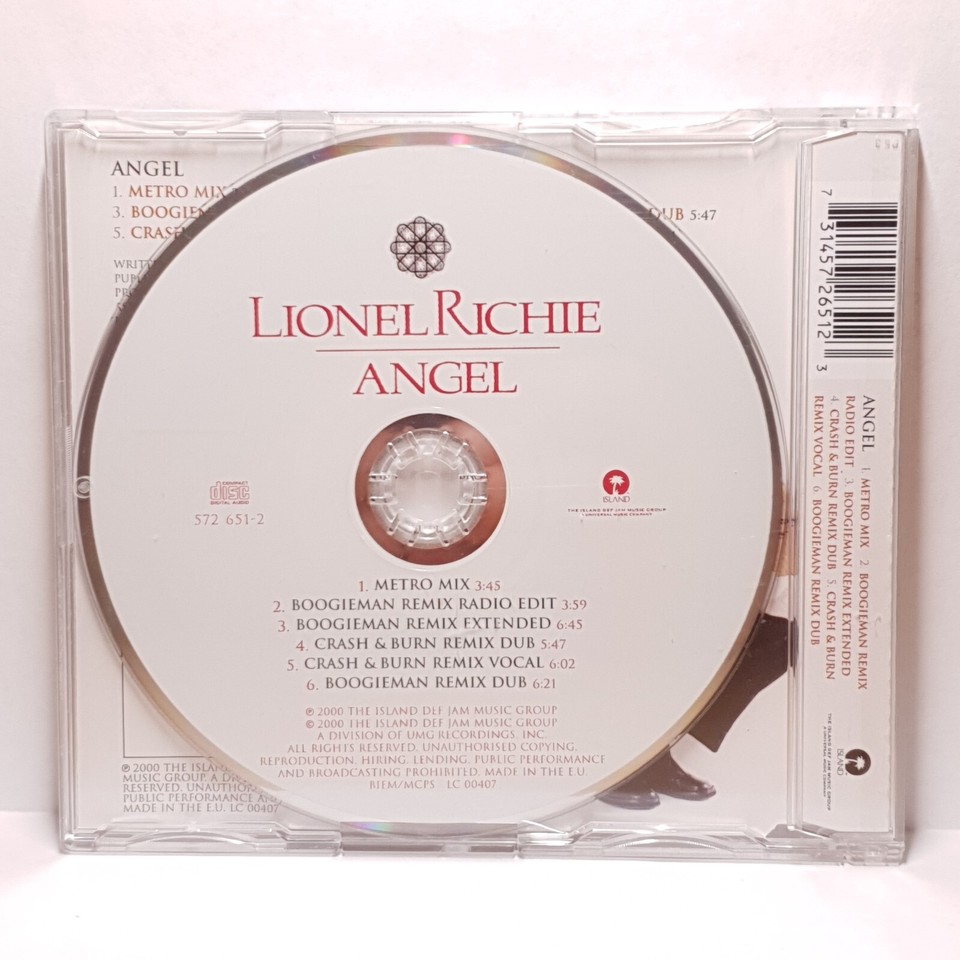 Lionel Richie - Angel (Maxi-Single) | CD | SEHR GUT | eBay
