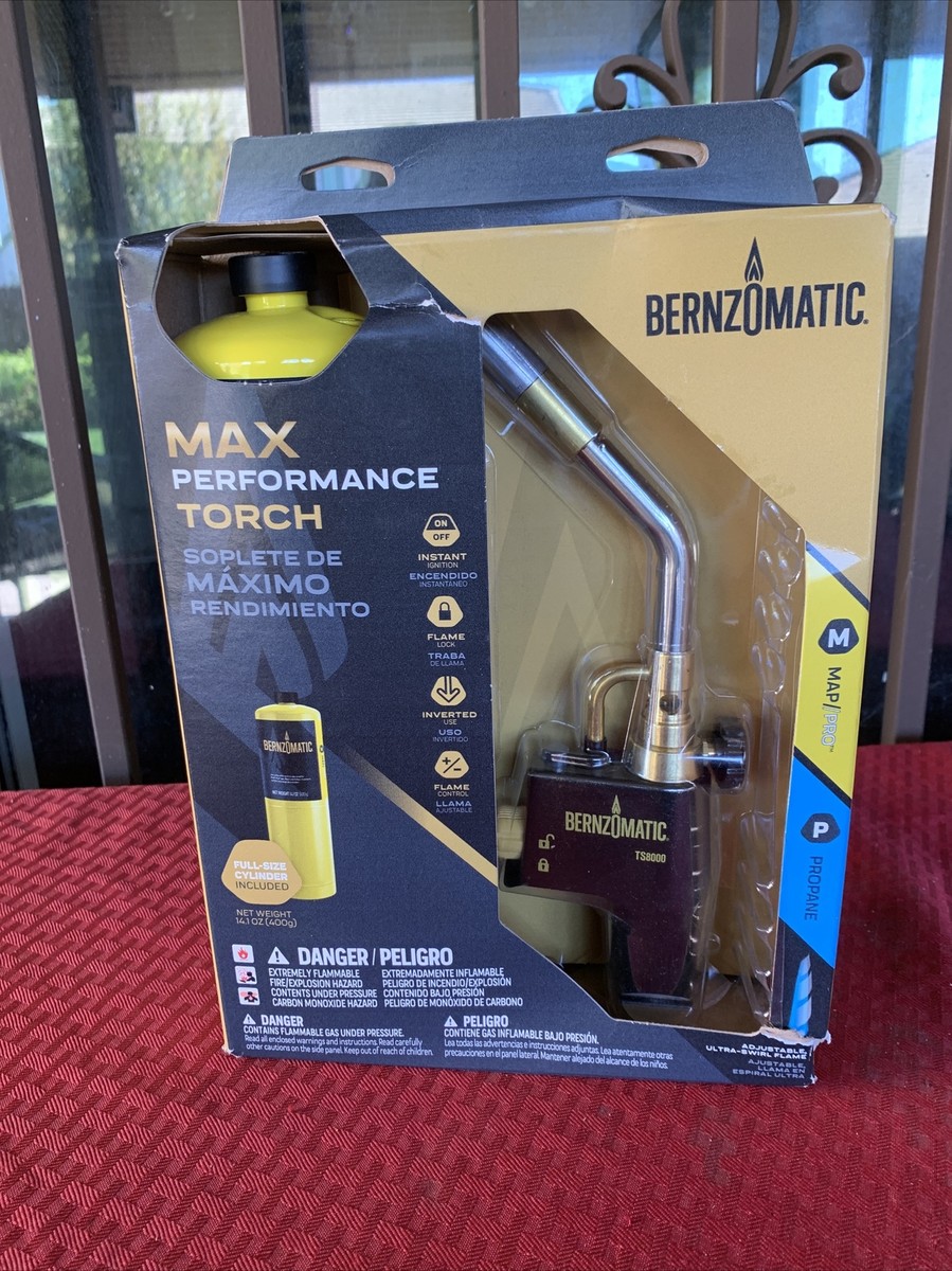 DuraCast 8000 BernzOmatic TS8000BZKC Torch Kit, Propane, Trigger ...