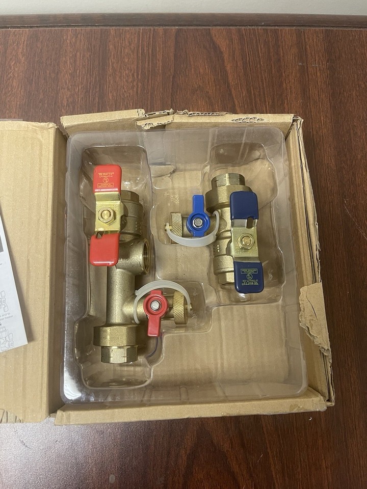 Watts 0958205 LF TWH-FT-HCN Tankless Water Heater Valve Set 3/4 " IPS ...