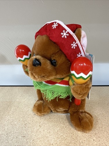 Gemmy Animated Musical Puppy Sings Dances Maracas Chihuahua Singing ...