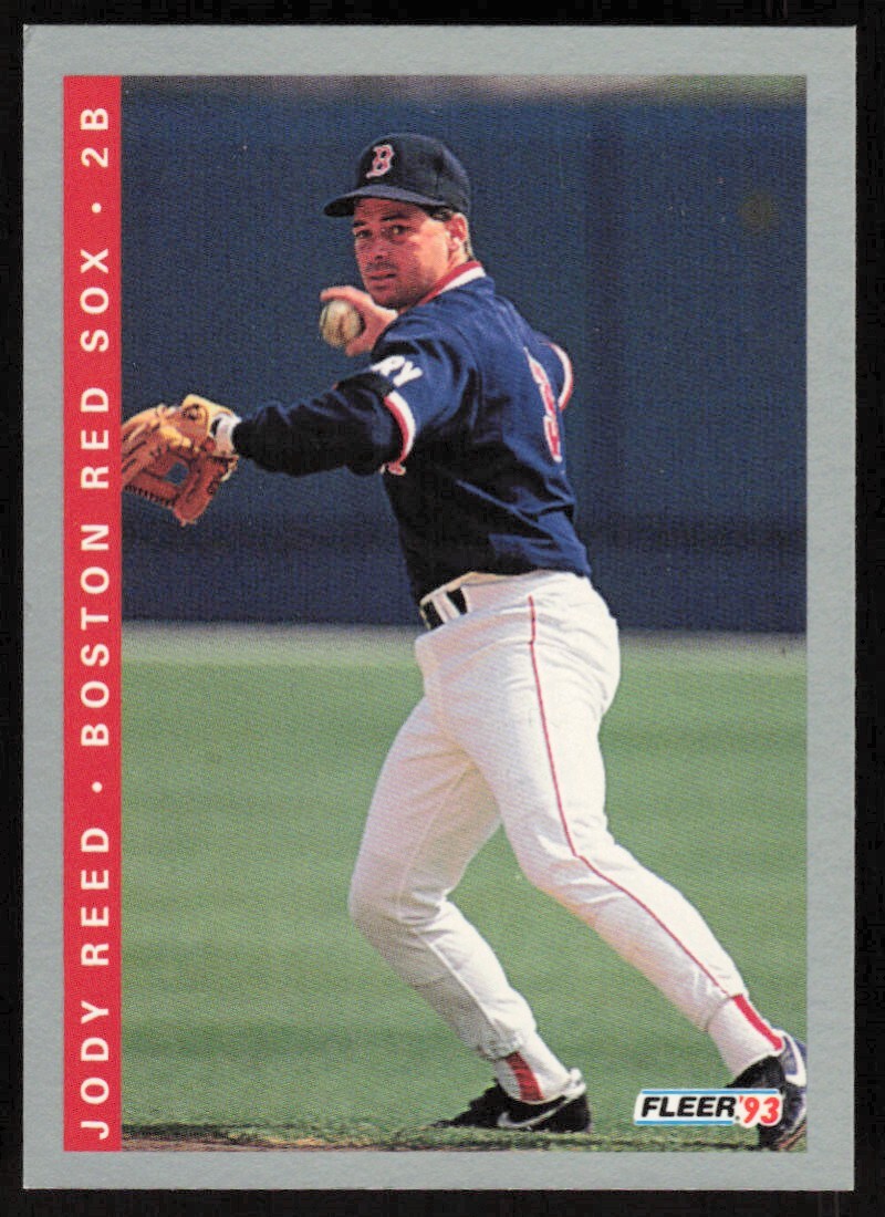 1993 Fleer #182 Jody Reed Boston Red Sox | eBay