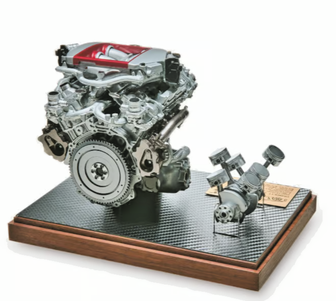 GR35 GTR VR38DETT 1/6 Scale Engine Power Core Model Handmade | Nissan ...