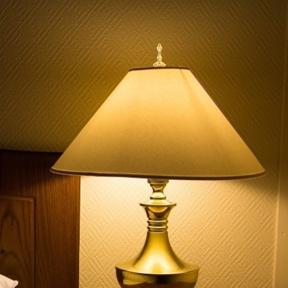 4 Pcs Lamp Finials Decorative for Lamps Harp Lampshade Decoration ...