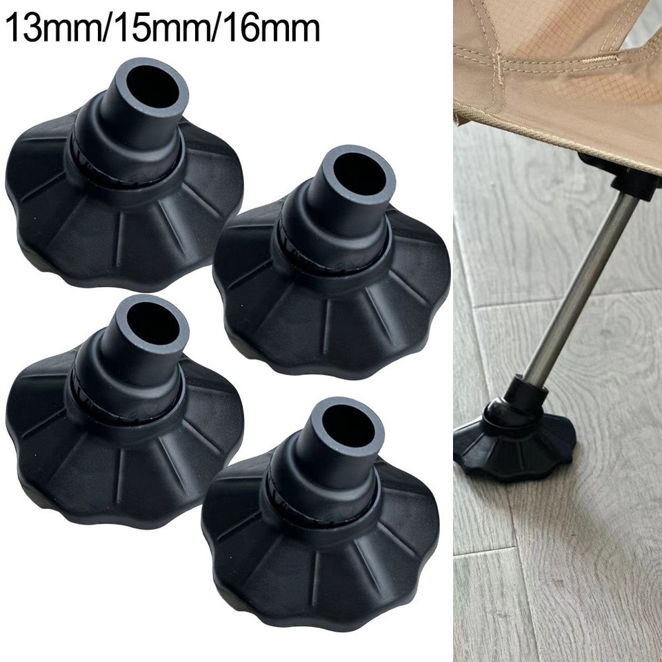 Adjustable Angle Nonslip Foot Pads for Outdoor Chairs Set of 4 ...