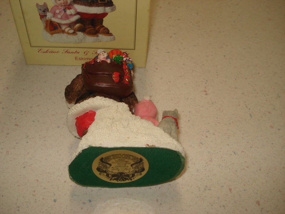 International Santa Collection SC59 Eskimo Santa & Snow Baby Eskimo ...