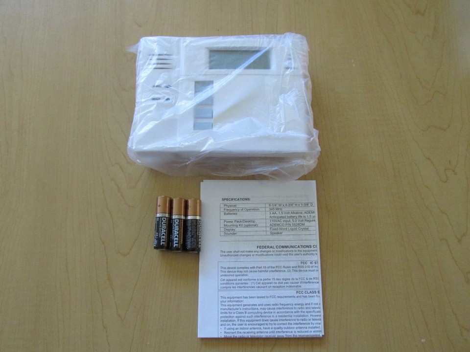 ADEMCO HONEYWELL 5828V 5828-V Wireless Fixed English Keypad w/Voice | eBay