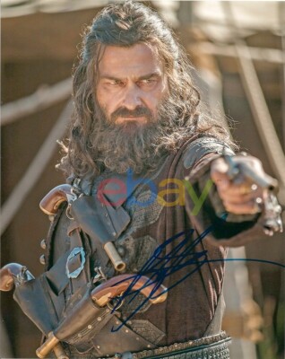 RAY STEVENSON as BLACKBEARD SIGNED 8X10 PHOTO BLACK SAILS reprint | eBay
