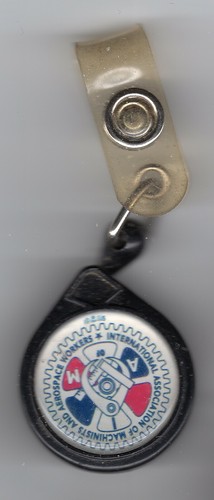 IAMAW: International Association of Machinists: Keyfob *actual shipping ...