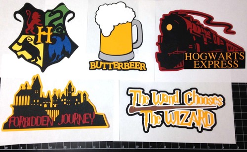 Harry Potter WIZARDING WORLD Die cut set! Project Life, Paper, die cuts ...