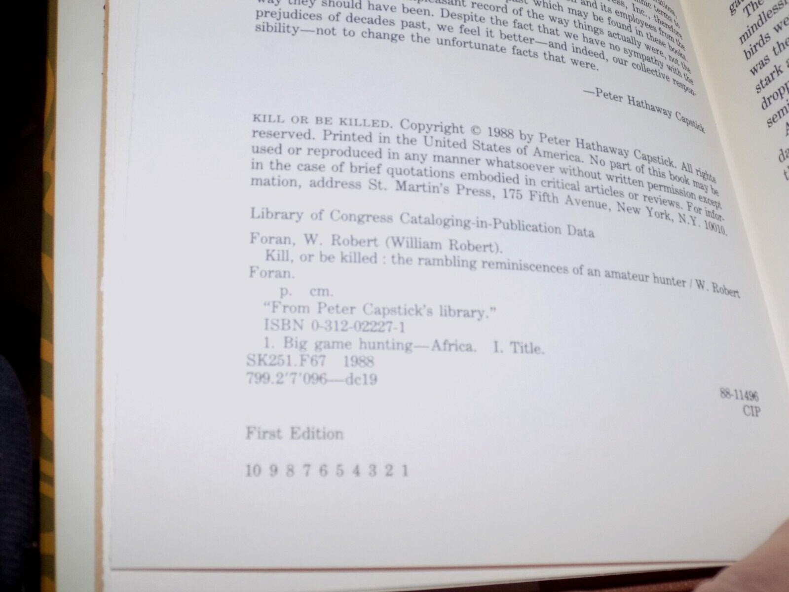 Kill: or Be Killed : The Rambling Reminiscences of an Amateur Hunter by ...