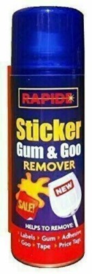 Sticker Remover Gum & Goo Spray adhesive removes sticky residue Rapide ...