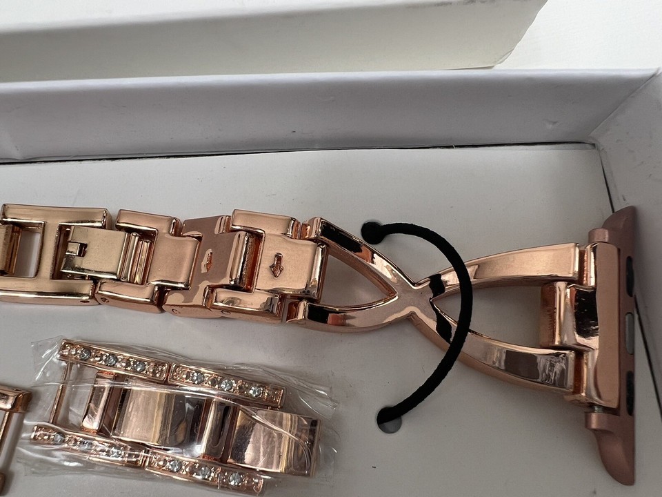 JF Dragon Smart Watch Bands Luxury Edition Rose Gold Crystal ...