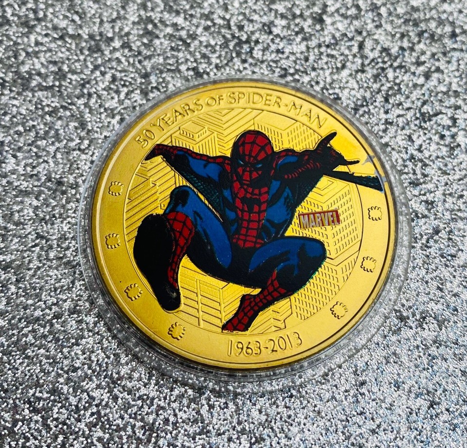 Marvel Avengers Gold Plated And Silver Coin Set Captain America ...