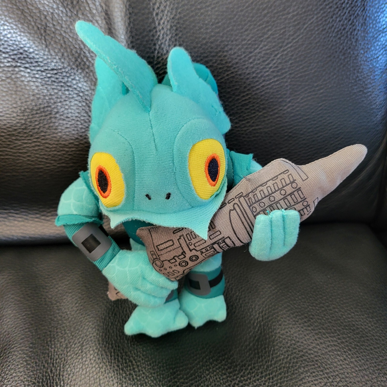 2012 Activision Skylanders Giants Gill Grunt 7" Plush Stuffed Animal ...