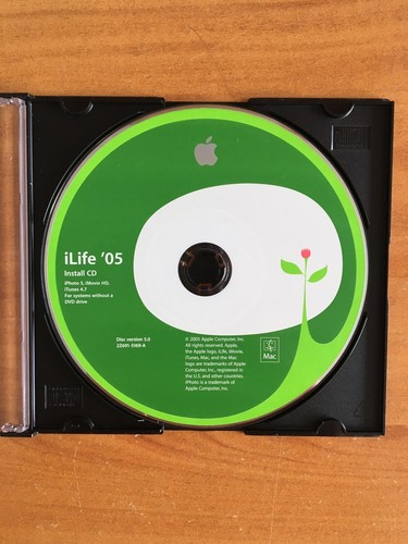 APPLE ILIFE 05 (2005) INSTALL CD (IPHOTO / IMOVIE / ITUNES) | eBay