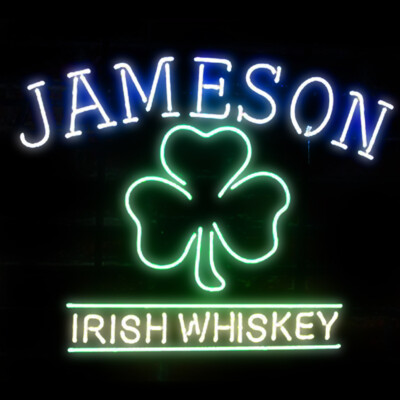 Jameson Irish Whiskey Beer Neon Sign Home Bar Pub Club Party Store Wall ...