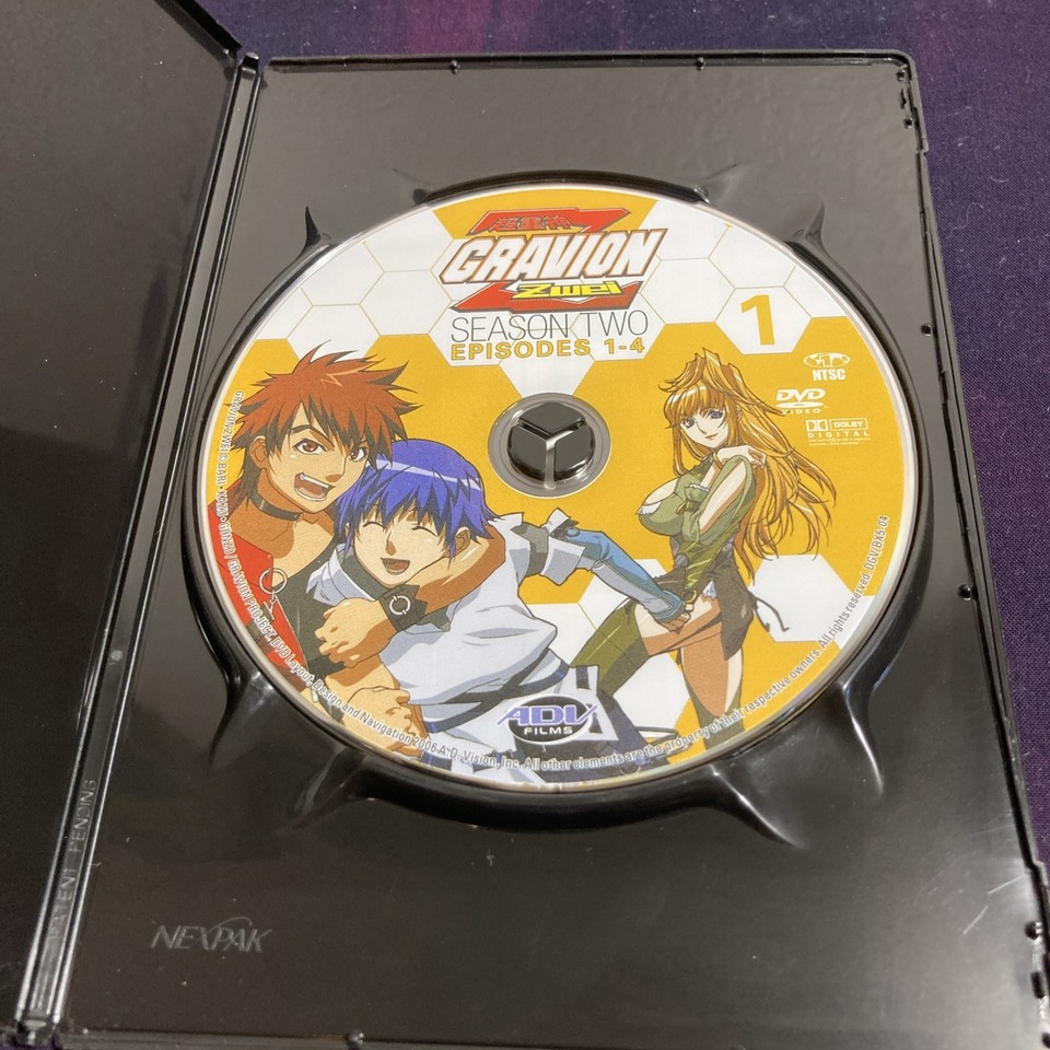 Gravion & Gravion Zwei The Complete Collection Anime DVD 6 Disc Box Set ...