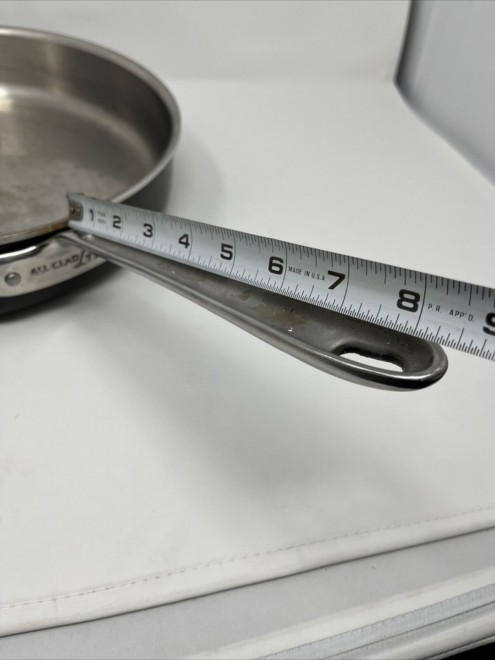 All Clad LTD Stainless Steel Anodized 13" Deep Saute Pan W/D. Handle ...