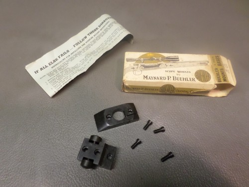 MAYNARD BUEHLER SCOPE MOUNT 2 PIECE BASES - FITS WIN. M70 - N.O.S. | eBay