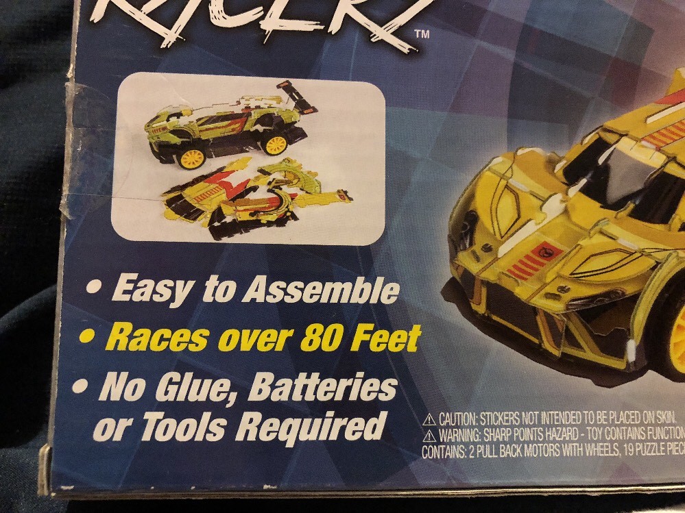 22 Pieces Yellow Puzzle Racer Freepost (to52 | eBay