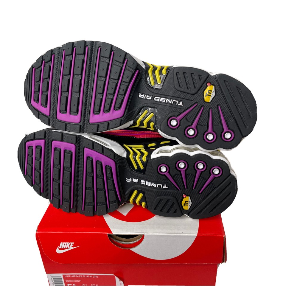 Nike Air Max Plus 3 GS Hyper Purple CD6871-005 Size 5.5 | eBay