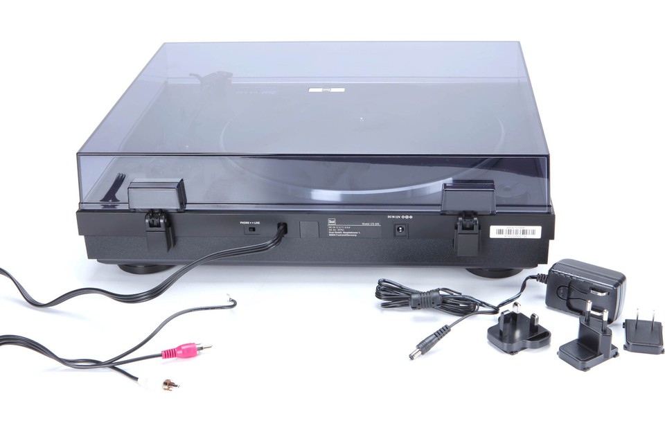 Dual CS 329 Fully automatic belt drive turntable with built-in phono ...