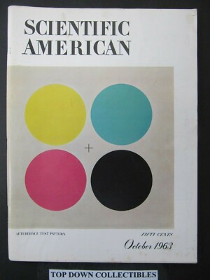 Scientific American Magazine October 1963 Afterimage Test Pattern | eBay