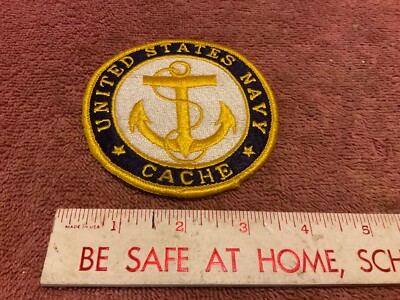 United States Navy Cache Sew On Patch | eBay
