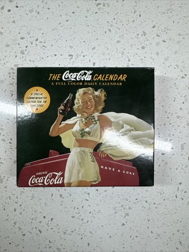 Coca Cola Commemorative Year 2000 Full Color Daily Calendar - NEW | eBay