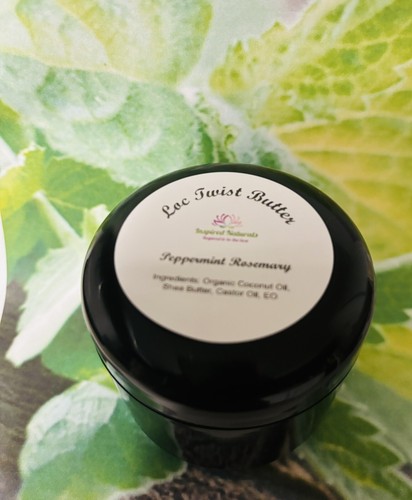 Natural Handmade Peppermint Rosemary Loc Twist Braid Butter Chemical ...