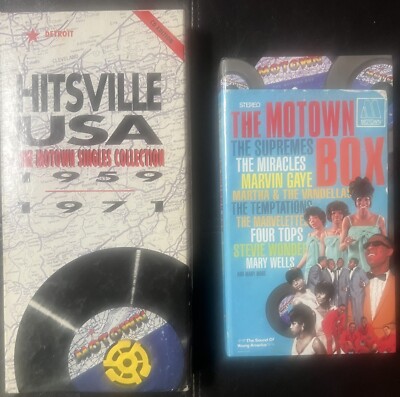 Motown box set lot-Hitsville USA Singles Coll. (mono) & The Motown Box ...