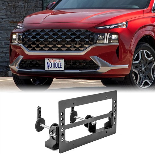 For Hyundai Kona Tucson Palisade (NO Drill) Front Grille License Plate ...