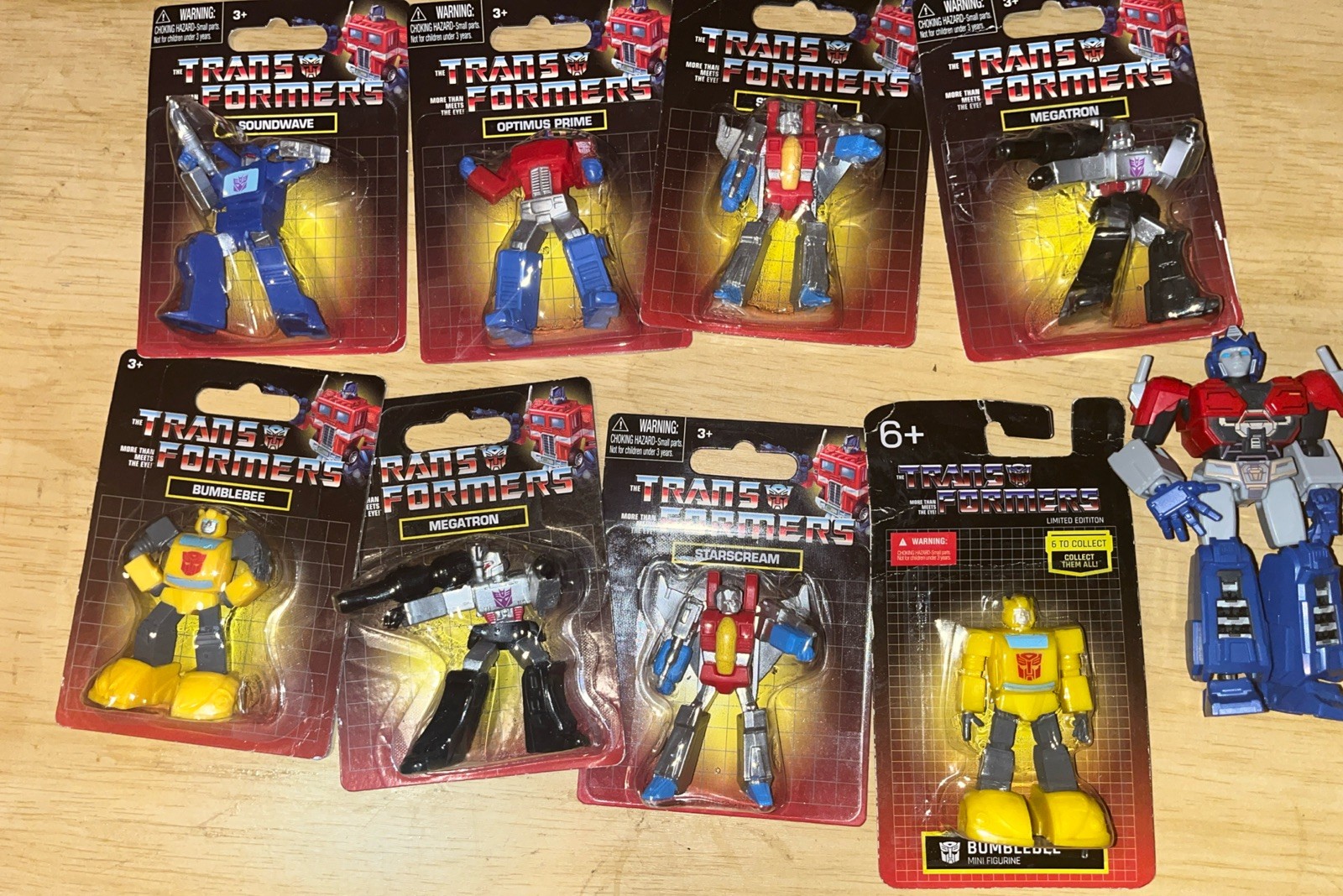 Transformers SET OF 5 Hasbro Micro Collection Toys Mini Figures New ...