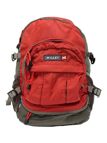 MILLET Backpack Nylon RED Plain MO8841 | eBay