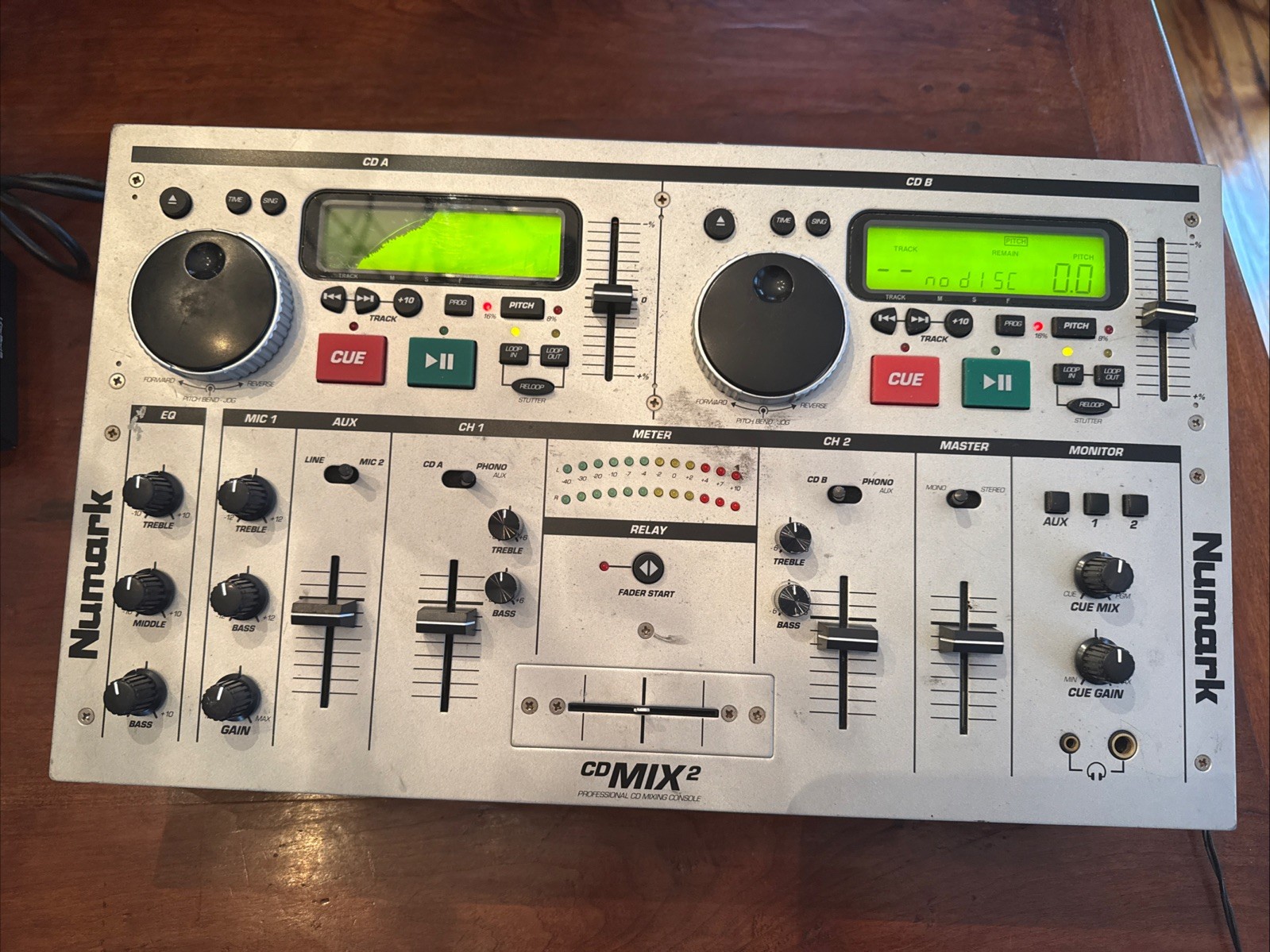 NUMARK CDMIX2 Professional DJ CD Mixing Console - Tested | eBay