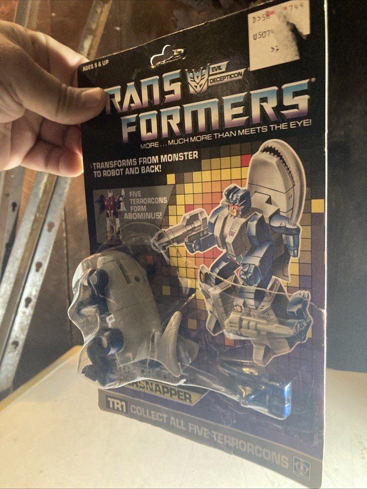 Vintage Transformers G1 RIPPERSNAPPER Terrorcon ”Re-sealed” In Package ...