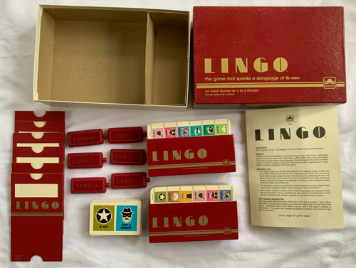 VINTAGE LINGO GAME by Golden | eBay