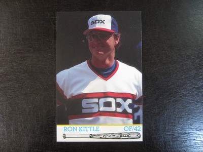 1986 Coca-Cola Chicago White Sox SGA Ron Kittle Card (B62) | eBay