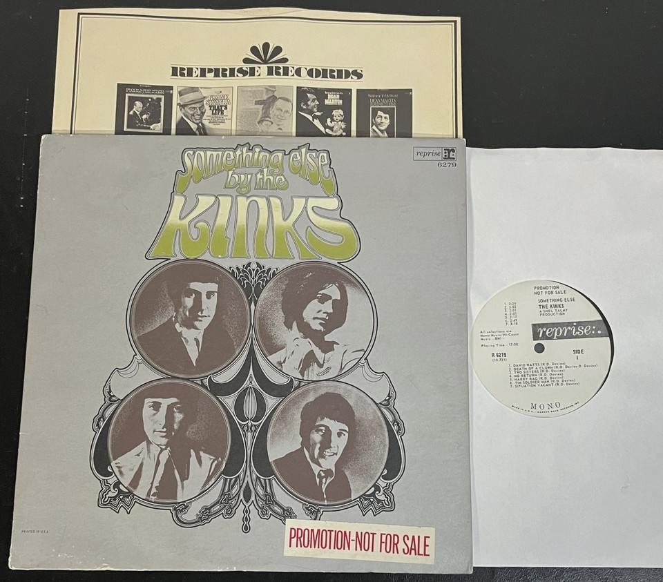 Something Else By The Kinks-RARE 1967 US Reprise PROMO-ONLY MONO LP! | eBay