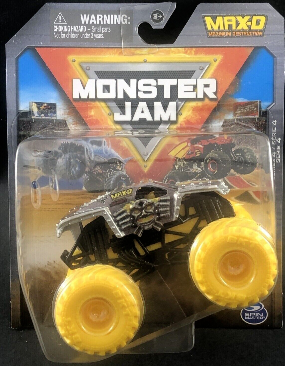 Monster Jam: Max-D Series 4 Monster Truck 1:64