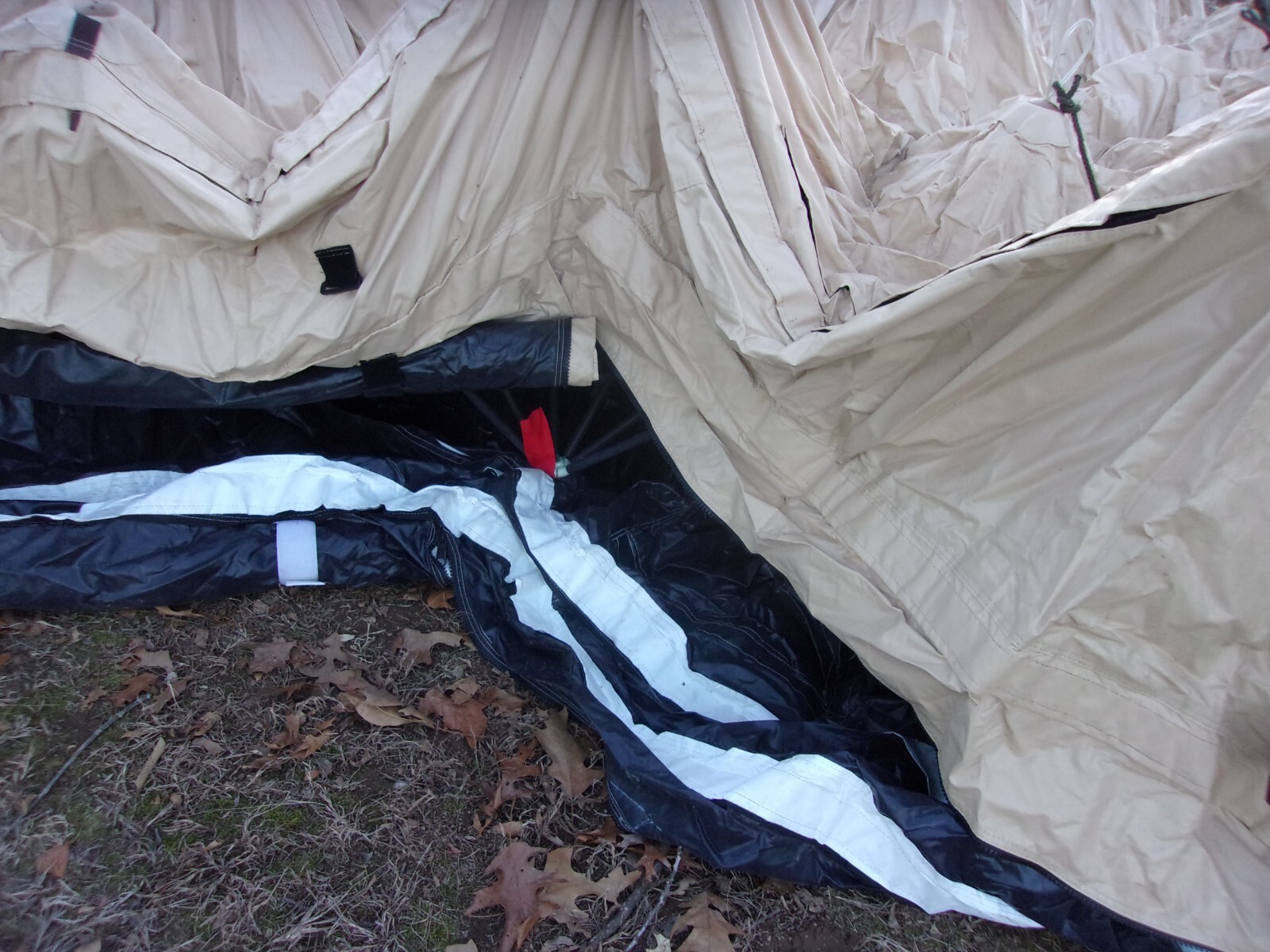 MILITARY SURPLUS DRASH TENT 3XB SERIES 22 x 15 ft CAMPING HUNTING GOOD ...