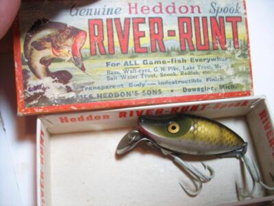 Heddon - Vintage Old Heddon River Runt